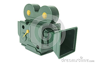 Toy Movie Camera Royalty Free Stock Photo - Image: 8797005
