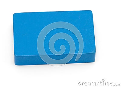 Toy Shapes - Blue Rectangle Royalty Free Stock Image - Image: 4934026