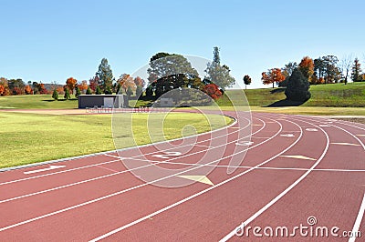 Oval Running Track stock image. Image of stadium, racecourse - 19031429