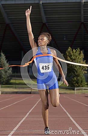 Track Runner Stock Photography - Image: 6834702