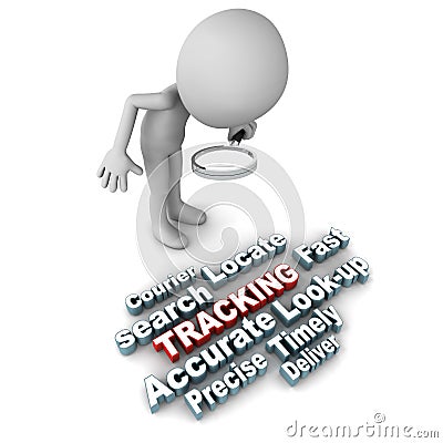 Tracking Stock Image | CartoonDealer.com #44158969