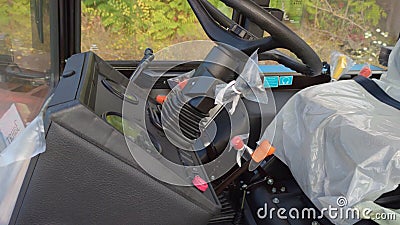 The Tractor Cabin stock video. Video of steel, heavy - 235938473