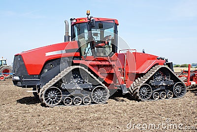 Tractor On The Caterpillar Stock Photos - Image: 5309133