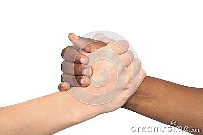 Traditional African Handshake Stock Photos - Image: 8217843