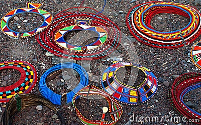Traditional African Necklaces Stock Photography - Image: 33106352