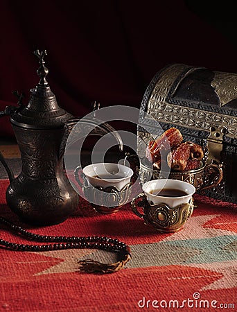 Traditional Arabic Coffee Stock Image - Image: 20567431