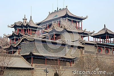 Traditional Chinese Buildings Stock Image - Image: 12097491