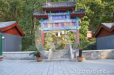 Traditional Chinese Gate Royalty-Free Stock Image | CartoonDealer.com ...