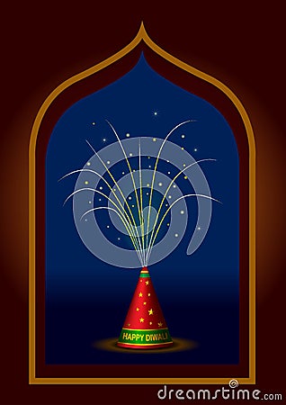 Traditional Indian Diwali Fireworks Stock Image - Image: 16714541