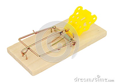 Traditional Spring Loaded Bar Mouse Trap Royalty-Free Stock Photo ...