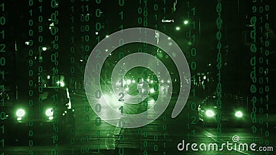 Computer Code Algorithm Research and Analysis Stock Video - Video of ...