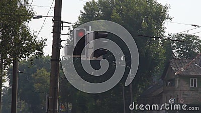 Traffic Lights at the Crossroads Stock Video - Video of junction, drive ...