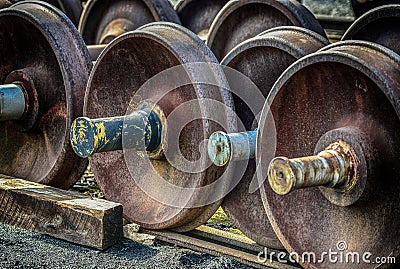 Train Car Axles Royalty-Free Stock Photo | CartoonDealer.com #40537173