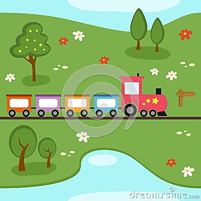 Train Map Seamless Pattern Royalty Free Stock Photo - Image: 29139285