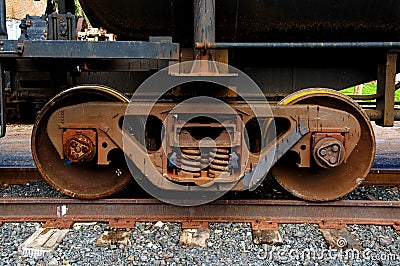 Train Wheel Royalty Free Stock Image - Image: 27413906