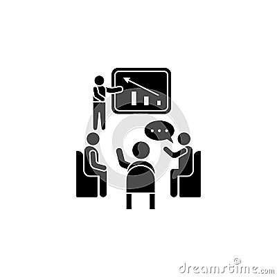 Training Question Charts Icon. Simple Business Indoctrination Icons For ...