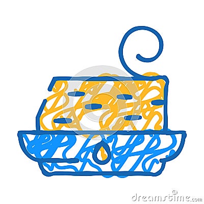 Trans Fat Icon Doodle Illustration Cartoon Vector | CartoonDealer.com ...