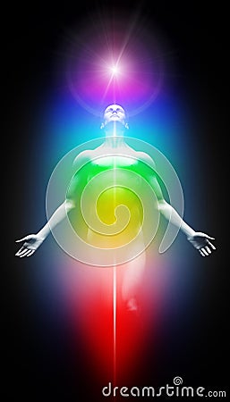 Transformation Into Light Royalty Free Stock Image - Image: 30682516