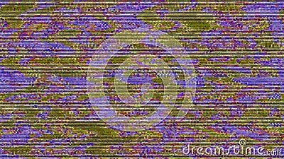 Transforming Pixelated Digital Art Glitch Effect Sci-fi Psychedelic ...