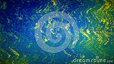 Transforming Screen Noise Vhs Computer Error Imitation, Neon Sci-fi ...