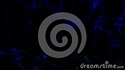 Transition Blue Color of Smoke Animation Background Stock Footage ...