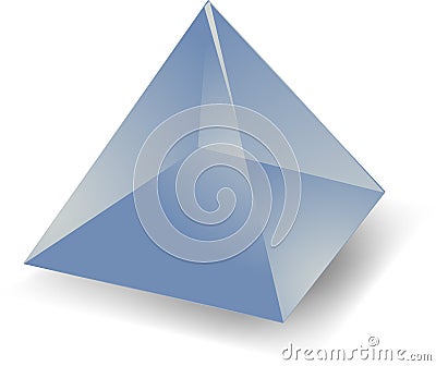 Translucent Pyramid Stock Illustration | CartoonDealer.com #8758879