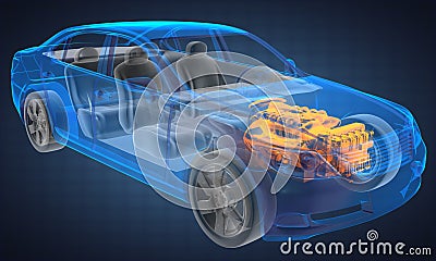 Transparent Car Concept Stock Photo - Image: 23481550