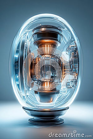 Transparent Jet Engine, Futuristic Jet Engine Design Featuring A ...