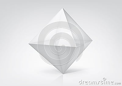 Transparent Octahedron Royalty Free Stock Images - Image: 26862679