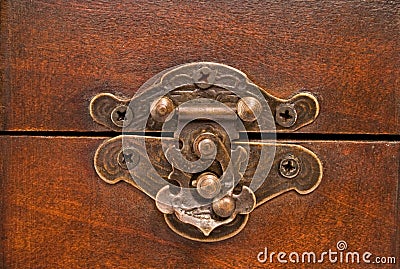 Treasure Chest Latch Stock Photo | CartoonDealer.com #7561314