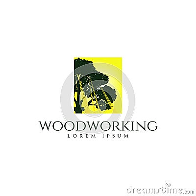 Tree Wood Working Logo Sign Symbol Icon Royalty-Free Stock Photography ...