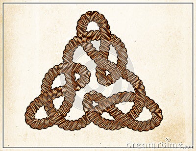Triangle Celtic Knot Stock Photography | CartoonDealer.com #280359566