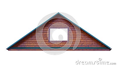Triangular Metal Roof Isolated On White Background Royalty Free Stock ...