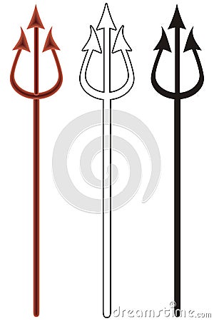 Tridents Royalty Free Stock Photos - Image: 4035618
