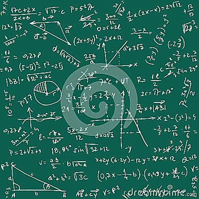 Trigonometry Pattern Stock Vector - Image: 40236231