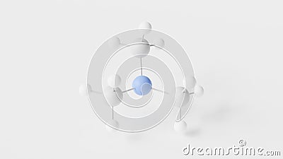 Trimethylamine Molecule 3d, Molecular Structure, Ball And Stick Model ...