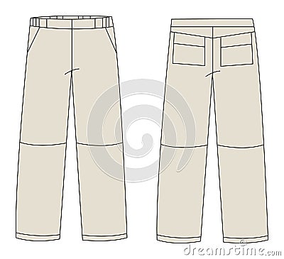 Trousers Vector Stock Photos - Image: 7228293