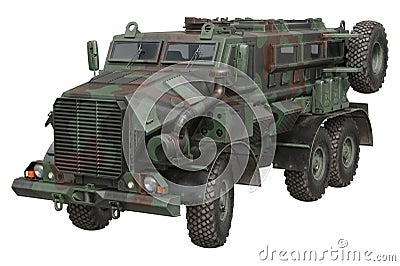 Truck Army Camouflaged Vehicle Royalty-Free Stock Image | CartoonDealer ...