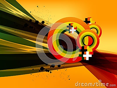 True Color Background Vector Illustration | CartoonDealer.com #6064028
