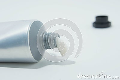 Tube Packaging Is Used For Dispensing Cream Or Toothpaste. Royalty-Free ...