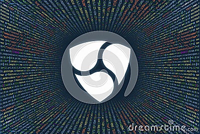 Tunnel From Computer Program Code. Programmer Lines Of Code, Java ...