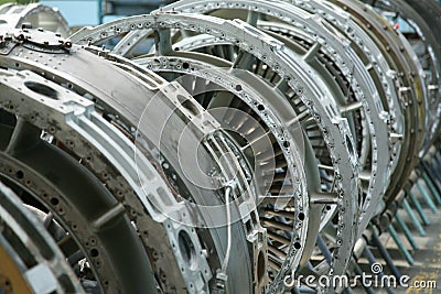 Turbine Engine Profile. Aviation Technologies. Aircraft Jet Engine ...