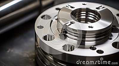 Turning Precision Machining Technology Royalty-Free Illustration ...