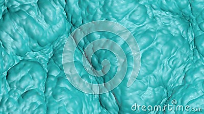 Turquoise Wave Surface. Background. 3d Render Stock Video - Video of ...