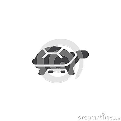 Turtle Side View Vector Icon | CartoonDealer.com #140554902