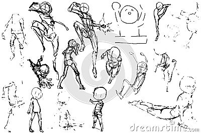 Tutorial Of Drawing Female Body. Drawing The Human Body, Step By Step ...