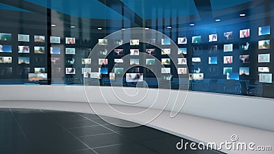 Background Video for News Broadcast. Stock Video - Video of broadcast ...