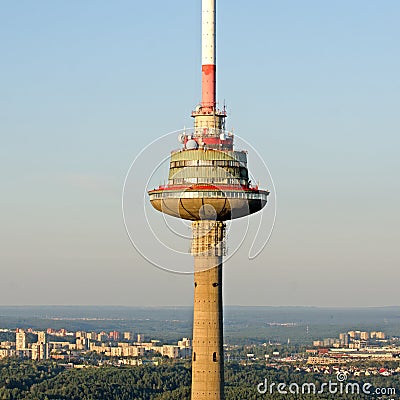 TV Tower In Vilnius, Lithuania Stock Photo - Image: 52534911