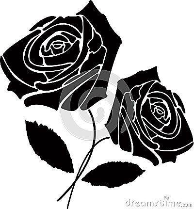 Two Roses Stock Illustrations – 1,612 Two Roses Stock Illustrations ...
