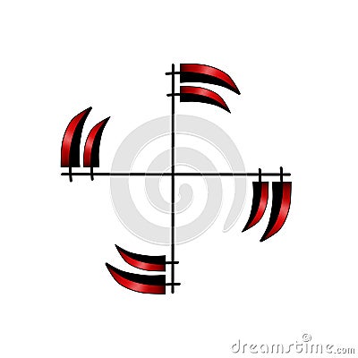 Scythe Cross Stock Illustrations – 807 Scythe Cross Stock Illustrations ...